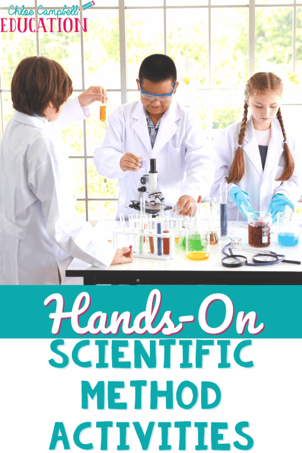 Hands On Scientific Method Activities Your Elementary Students will ...