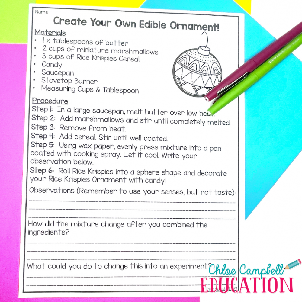 5 Christmas science activities that will keep your students focused and ...