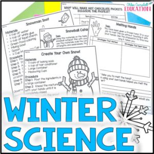 Winter Science Activities for Upper Elementary – Chloe Campbell Education