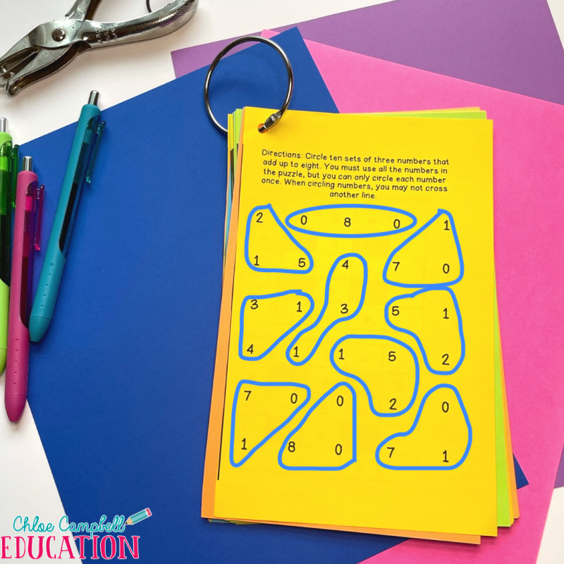 Early Finisher Activities Your Students Will Love – Chloe Campbell ...