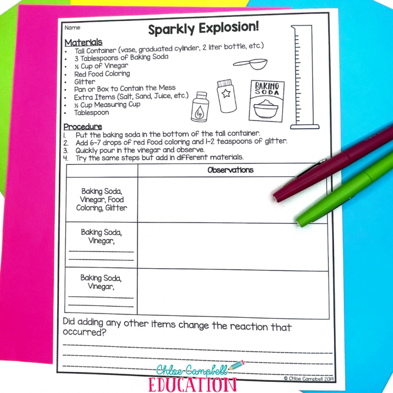 Valentine’s Day Science Experiments your students will love – Chloe ...