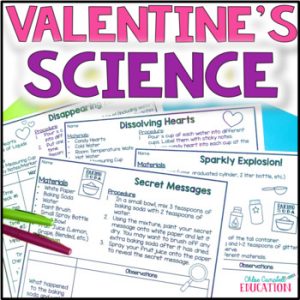 Valentine's Day Science Experiments your students will love | Chloe ...