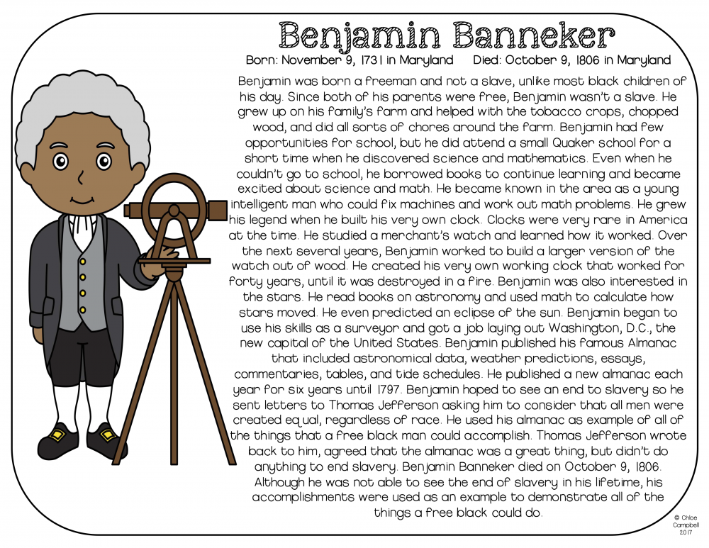 3 Interesting People to Study For Black History Month | Chloe Campbell ...