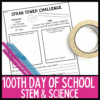 100th Day of School Science & STEM Activities Your Students Will Love ...