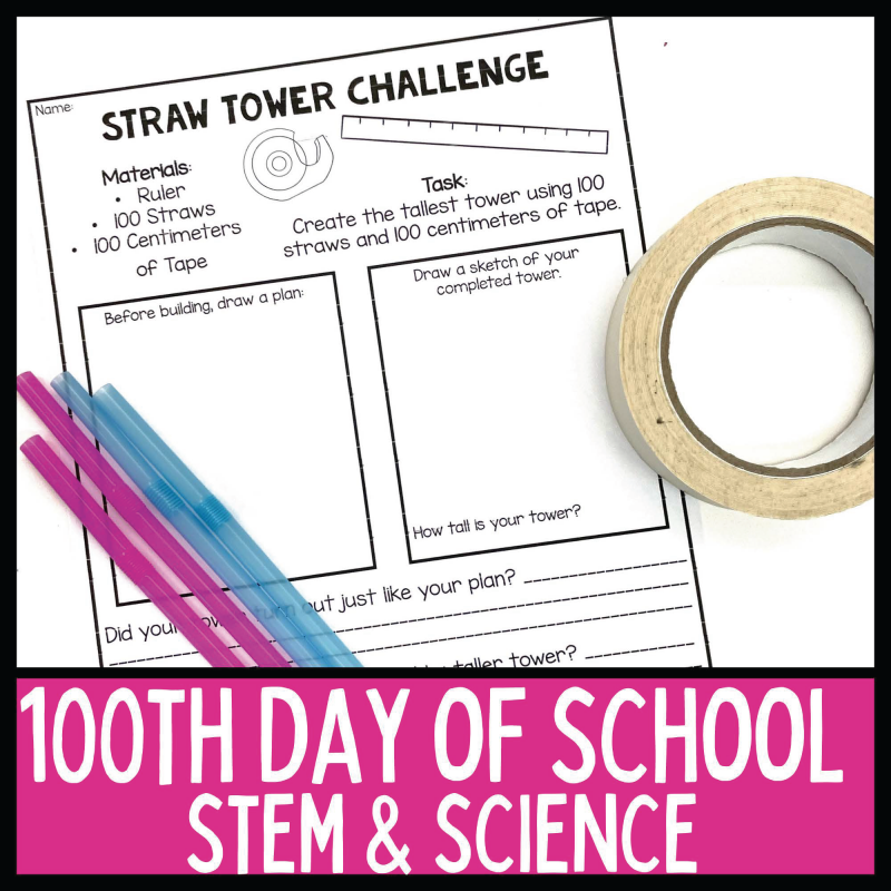 100th Day of School Science & STEM Activities Your Students Will Love ...