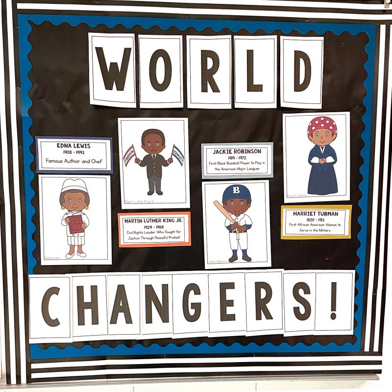 Creating a Black History Month Bulletin Board – Chloe Campbell Education