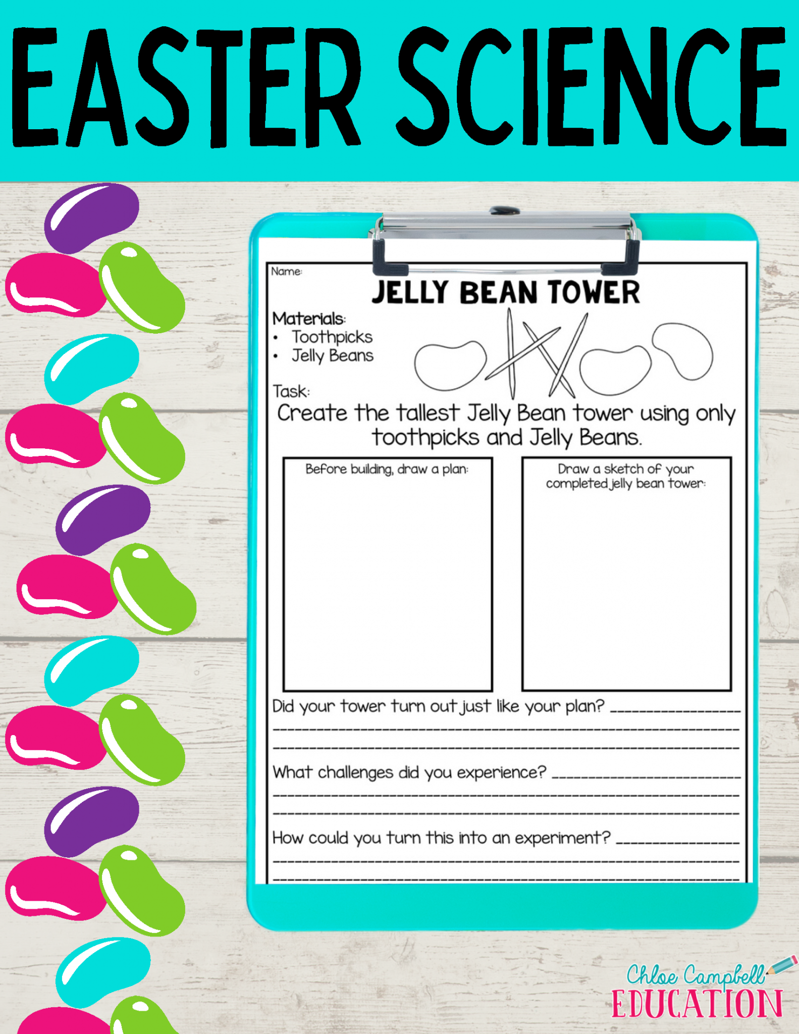 Easy Easter Science Investigations & Experiments | Chloe Campbell Education