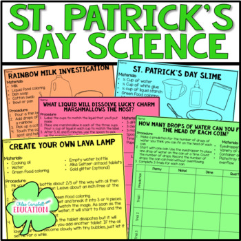St. Patrick’s Day Science Activities & Experiments | Chloe Campbell ...