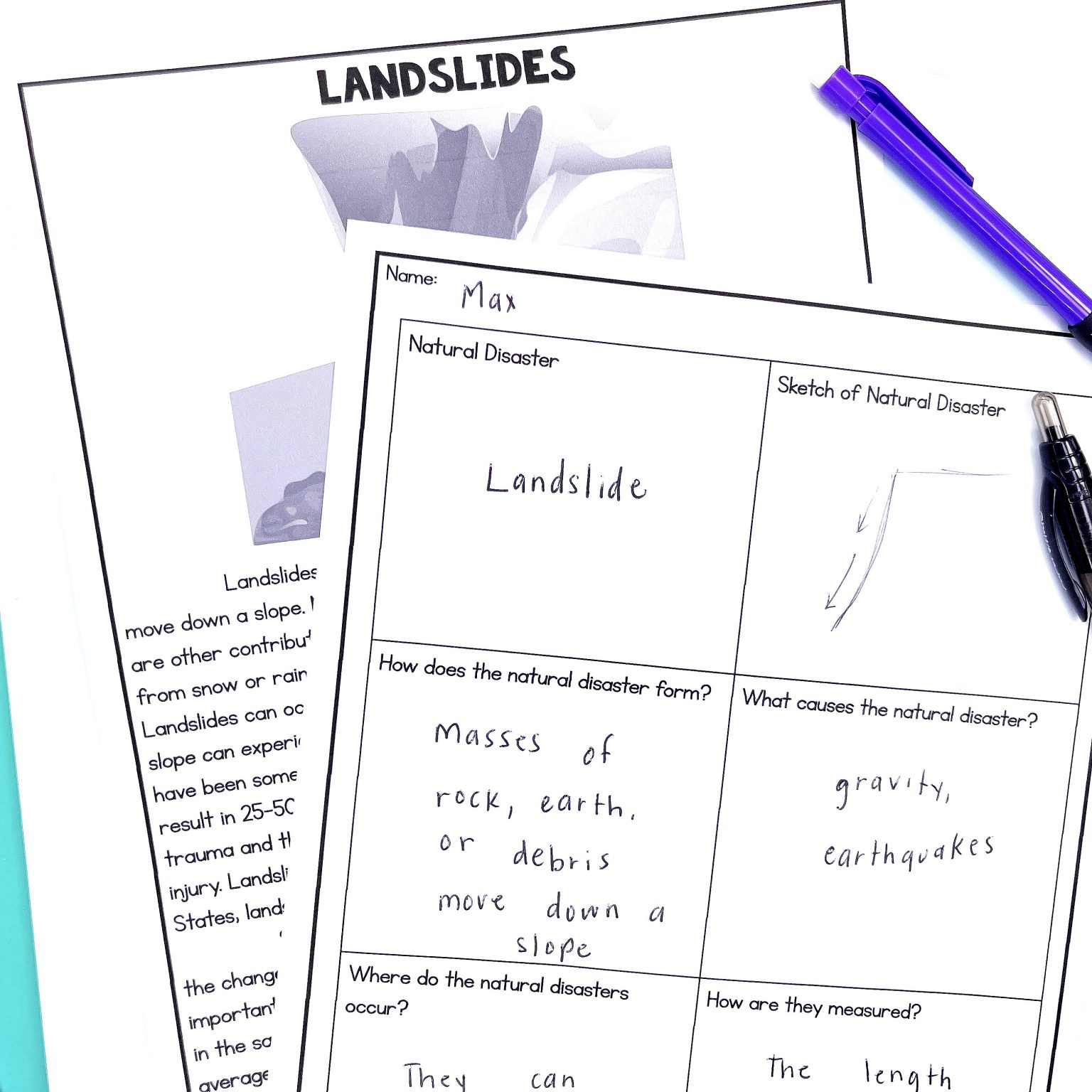 4 Exciting And Engaging Natural Disasters Activities for the Classroom ...