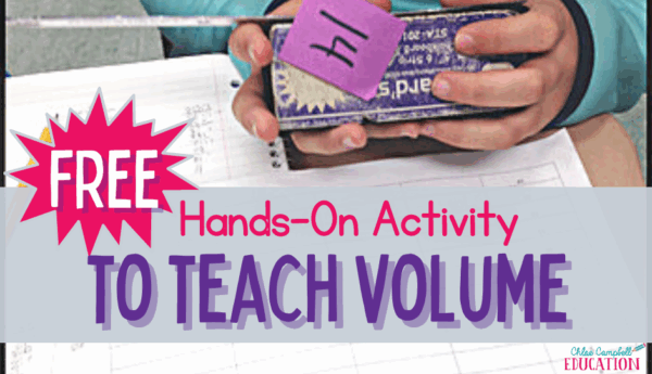 Free Hands-On Activity to Teach Volume – Chloe Campbell Education
