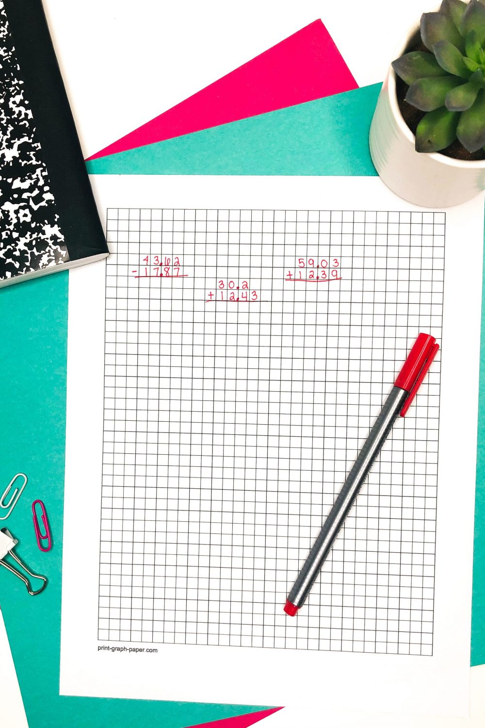 Tips for Teaching Adding and Subtracting Decimals – Chloe Campbell ...