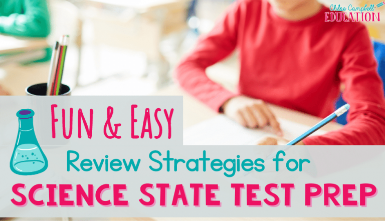 Fun & Easy Review Strategies for Science State Test Prep in Upper ...