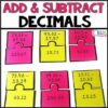 3 Easy to Implement Tips for Teaching Adding and Subtracting Decimals ...