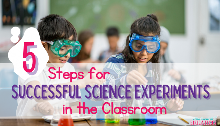5 Steps for Successful Science Experiments in the Classroom – Chloe ...
