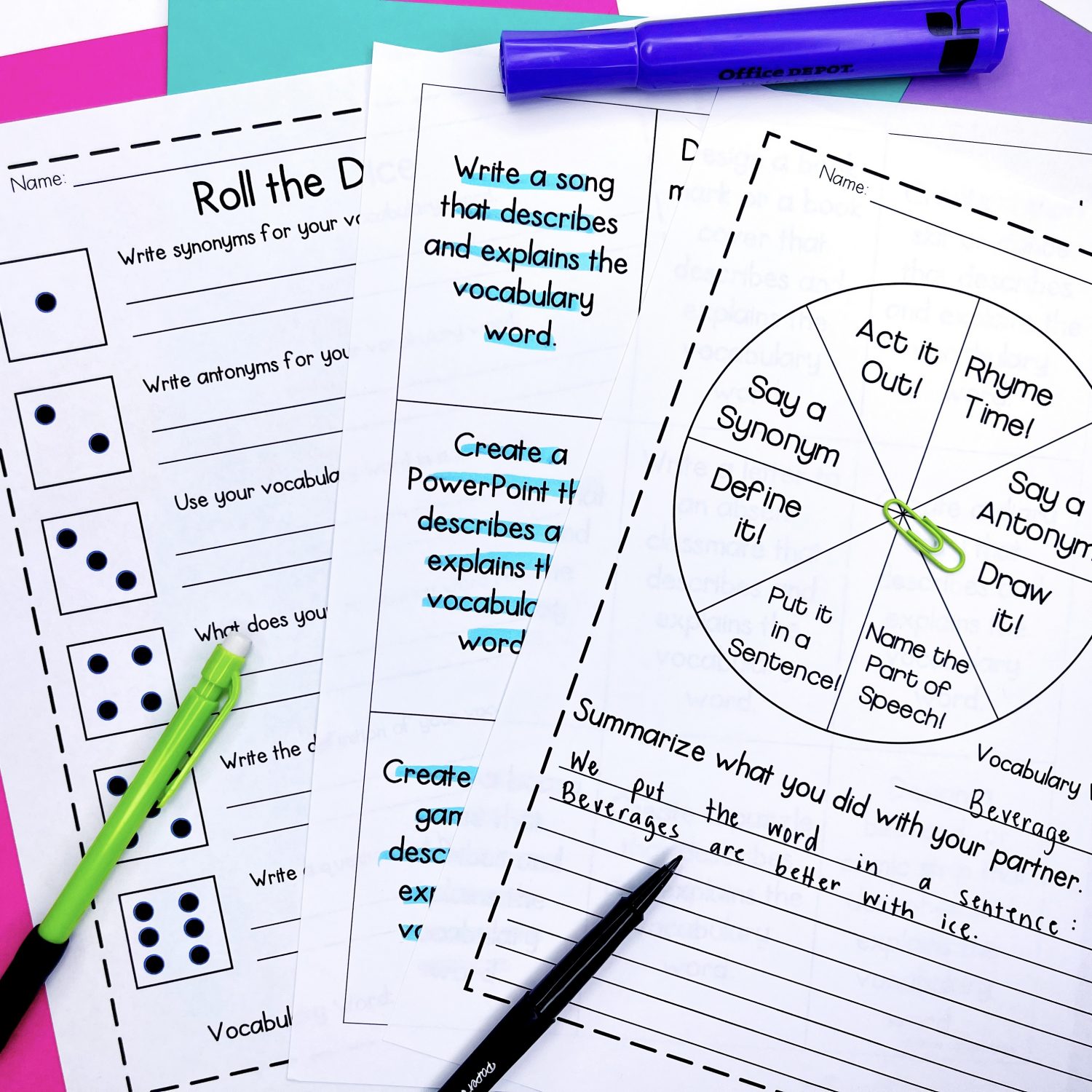 Five 5th Grade Vocabulary Activities Your Class Will Enjoy Chloe 