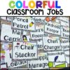 Editable Classroom Jobs For Elementary | Whiteboard Theme – Chloe ...