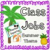 Classroom Jobs – Summer/Beach Theme
