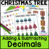 Christmas Math – Build a Christmas Tree: Adding Decimals – Chloe ...