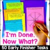 Math Early Finishers Activities – Fast Finishers Tasks – I’m Done Now ...