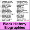 Black History Reading Passages | Famous African Americans Reading ...