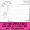 Math Board Game Project – Blank Game Board Templates to Create Your Own ...