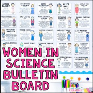 Women in Science & STEM Bulletin Board and Posters – Historical Women ...