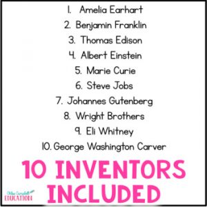 Famous Inventors Bulletin Board | Inventions Classroom Display | Chloe ...