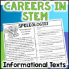 Career Day Informational Reading | Career Exploration Reading ...