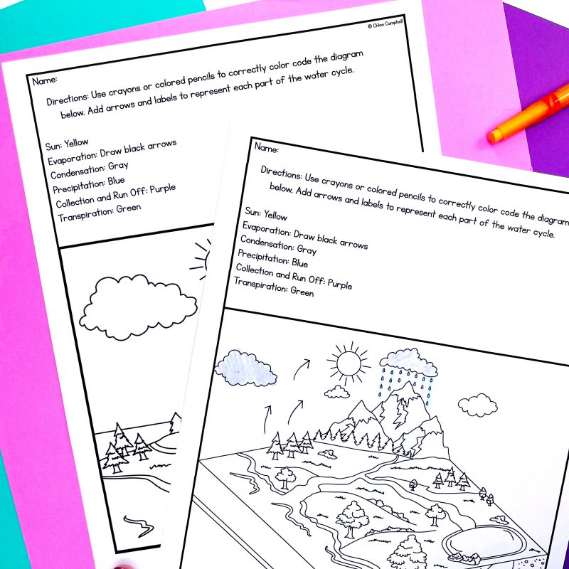11 Fun Ways To Teach The Water Cycle To Students – Chloe Campbell Education