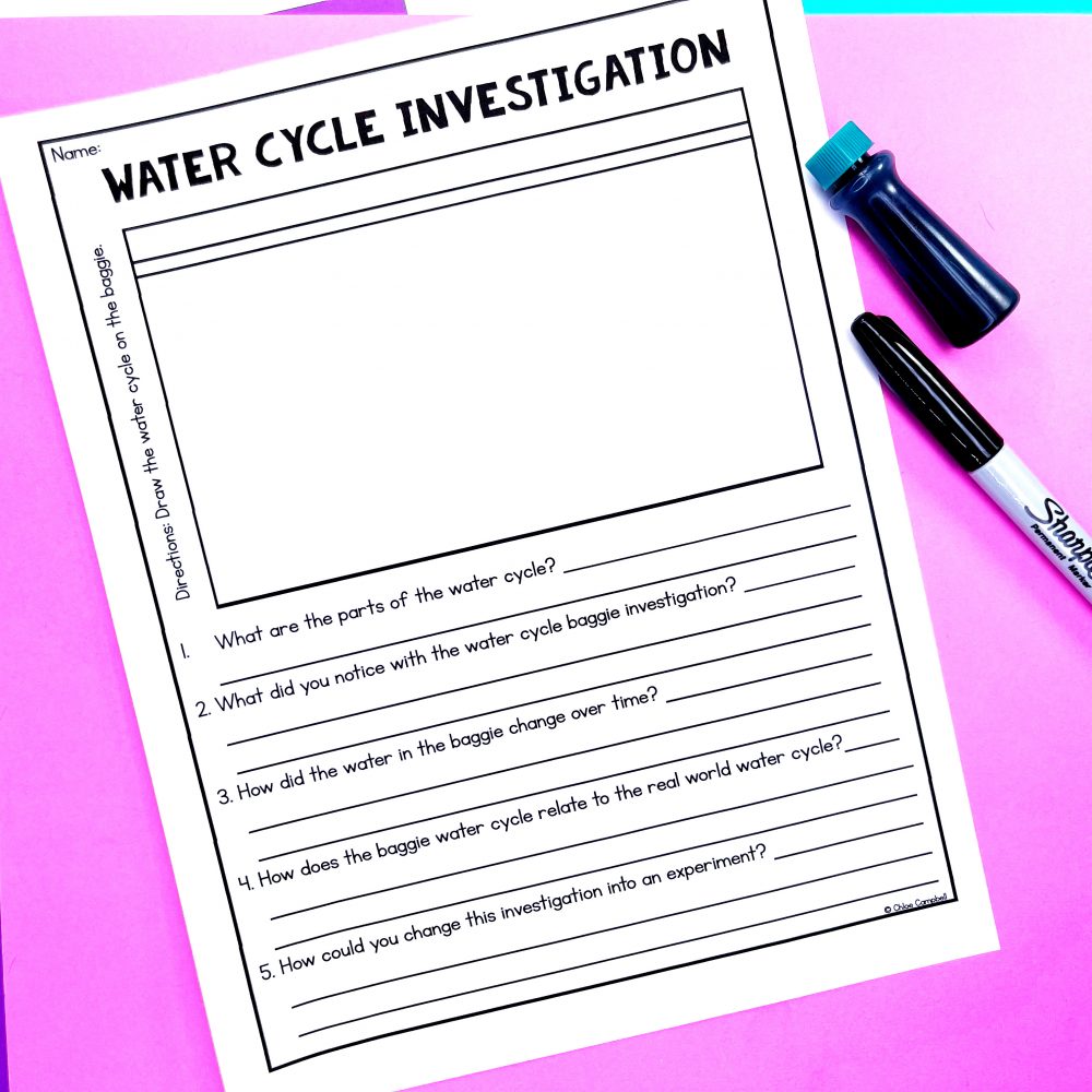 11 Fun Ways To Teach The Water Cycle To Students – Chloe Campbell Education