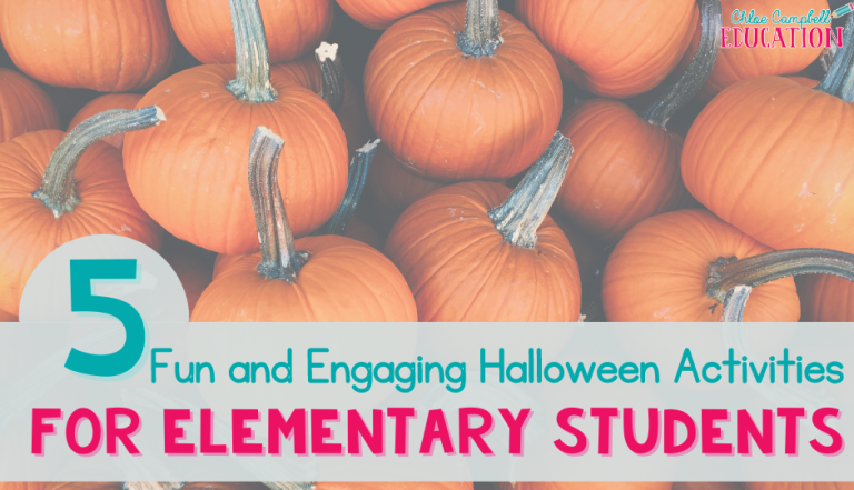 5 Engaging And Exciting Halloween Activities For Elementary Students ...
