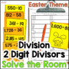 Long Division Games with 2 Digit Divisors Solve the Room – Easter Math ...