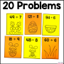 Division Fact Fluency – Solve the Room Activity – Easter 3rd Grade Math ...