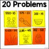 Long Division Games with 2 Digit Divisors Solve the Room – Easter Math ...