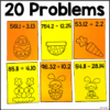 Dividing Decimals Activity – Solve the Room – Easter Math Center ...