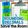 Rounding Decimals – Solve the Room – Earth Day Math Center – Chloe ...