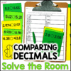 Comparing Decimals Solve the Room Activity – St. Patrick’s Day Math ...