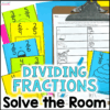 Dividing Fractions Activity – Solve the Room – Fraction Math Center ...