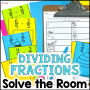 Dividing Fractions Activity – Solve the Room – Fraction Math Center ...