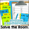 Long Division Games with 2 Digit Divisors Solve the Room – Spring Math ...