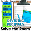 Dividing Decimals Activity – Solve the Room – Earth Day Math Center ...