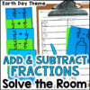 Adding and Subtracting Fractions with Unlike Denominators – Earth Day ...