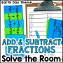 Adding and Subtracting Fractions with Unlike Denominators – Earth Day ...
