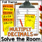 Multiplying Decimals Activity – Solve the Room – Fall Math Center ...