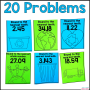 Rounding Decimals – Solve the Room – Earth Day Math Center – Chloe ...