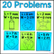 Area and Perimeter Solve the Room Cards – Earth Day Theme Math Activity ...