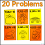 Long Division Games with 2 Digit Divisors Solve the Room – Fall Math ...