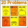 Multiplying Decimals Activity – Solve the Room – Fall Math Center ...