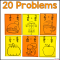 Adding & Subtracting Fractions with Unlike Denominators Fall Math Solve ...