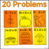 Fall Solve the Room – Multiplication Properties Activity – 3rd Grade ...
